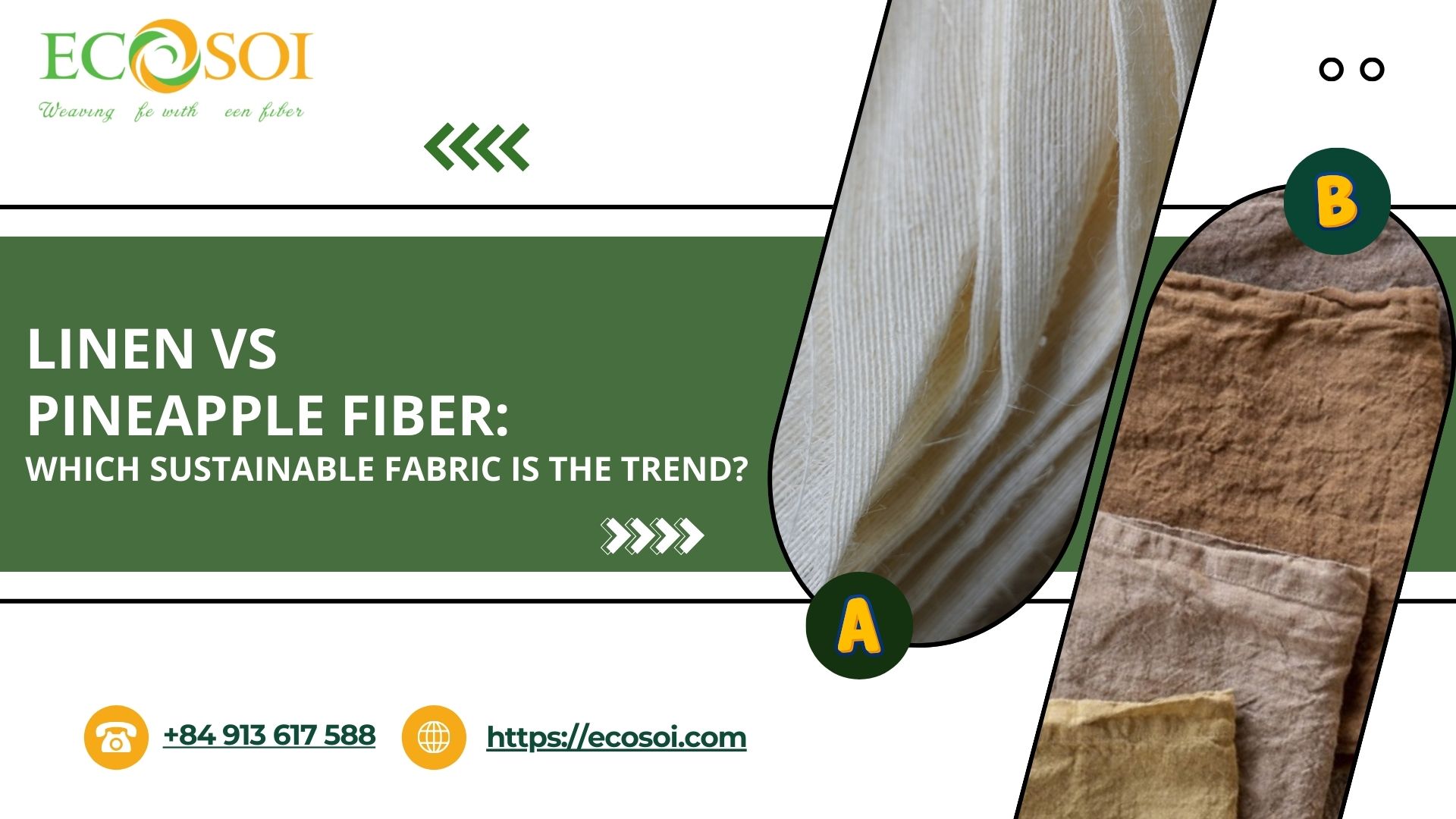 Linen vs pineapple fiber: Which sustainable fabric is the trend ...
